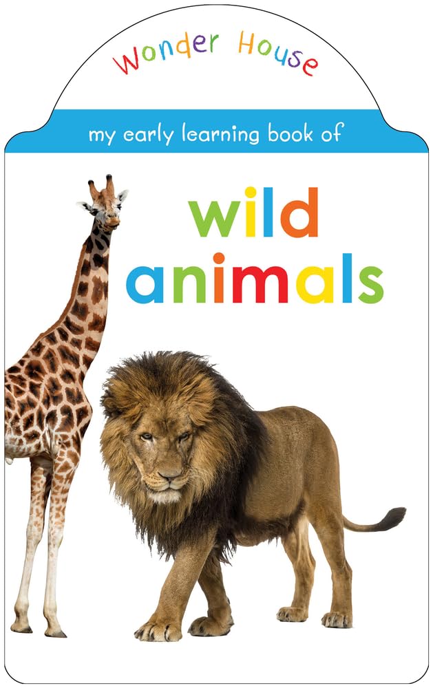 My Early Learning Book of Wild Animals: Attractive Shape Board Books ...