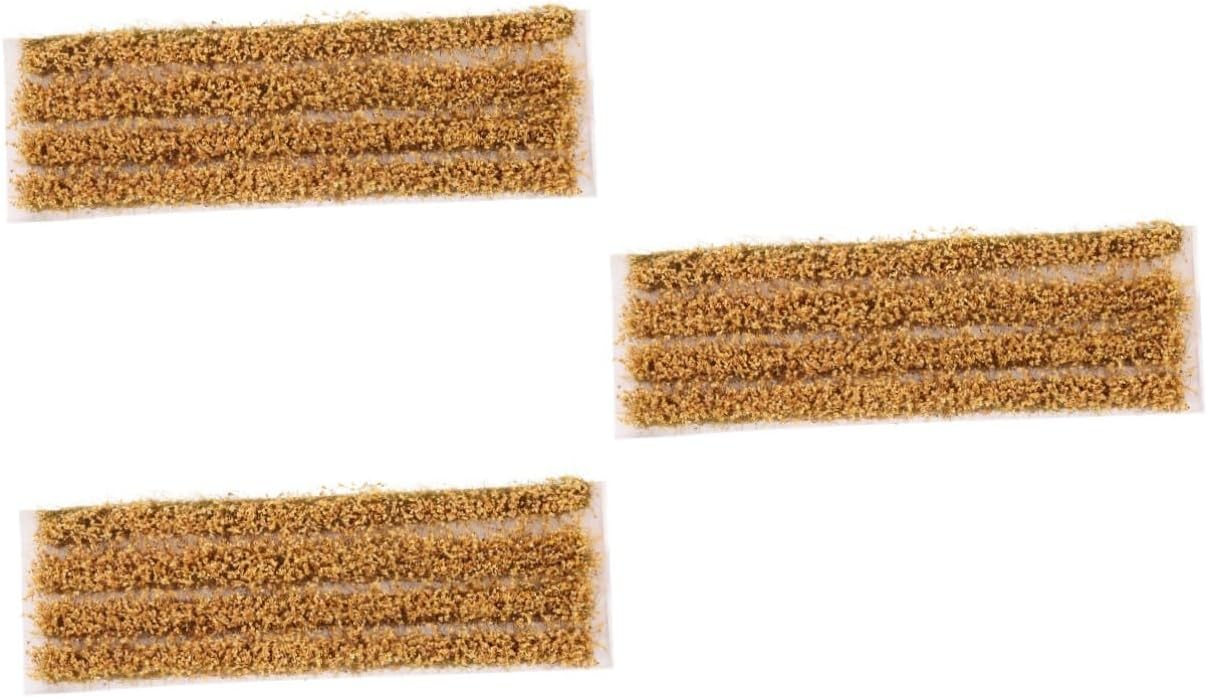 Amazon.com: NUOBESTY 3 Sets Scenario Model Grass Artificial Grass Turf Model Railway Grass Model ...