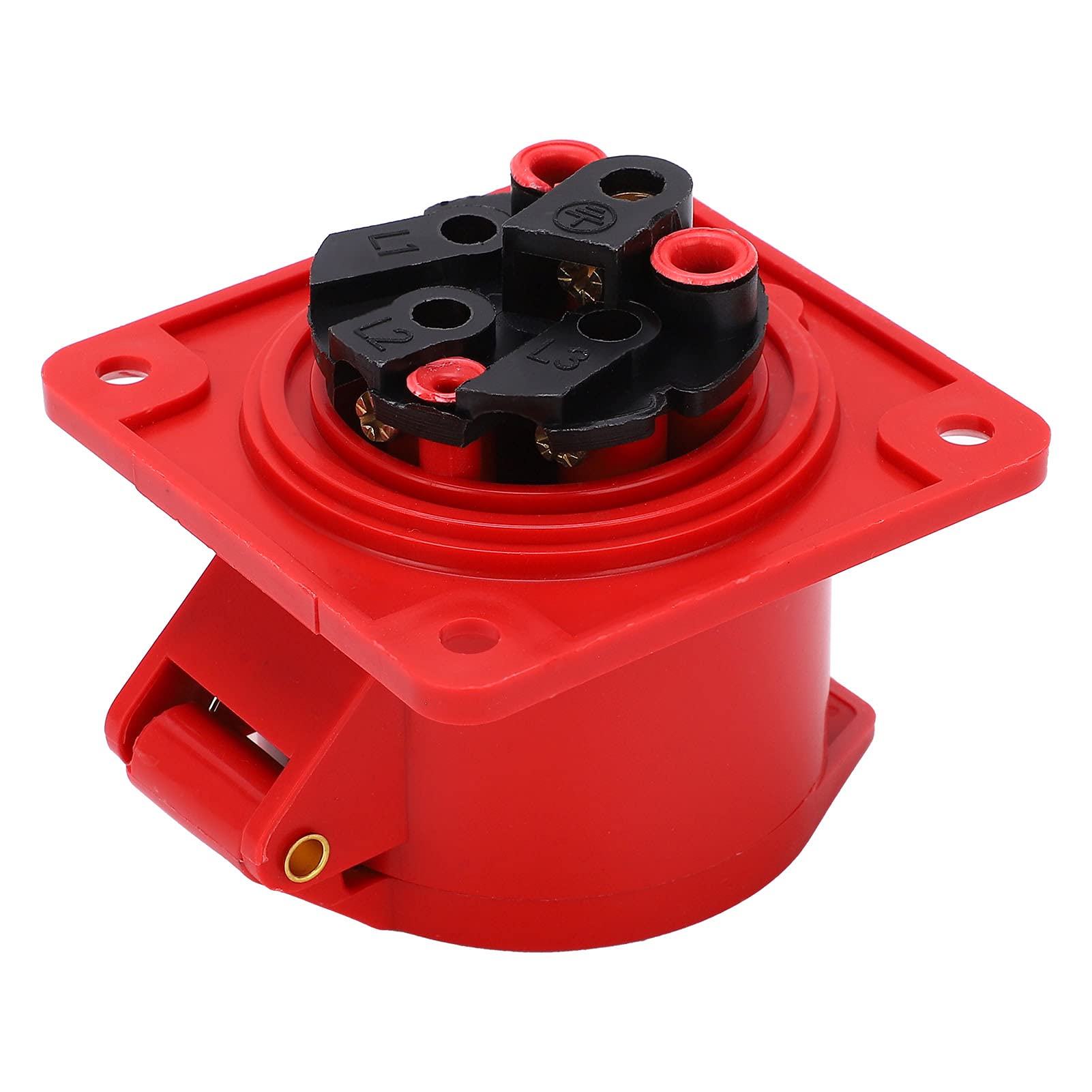 Buy 3 Phase Socket, 4Pin Socket Brass Guides for Commercial Operations ...