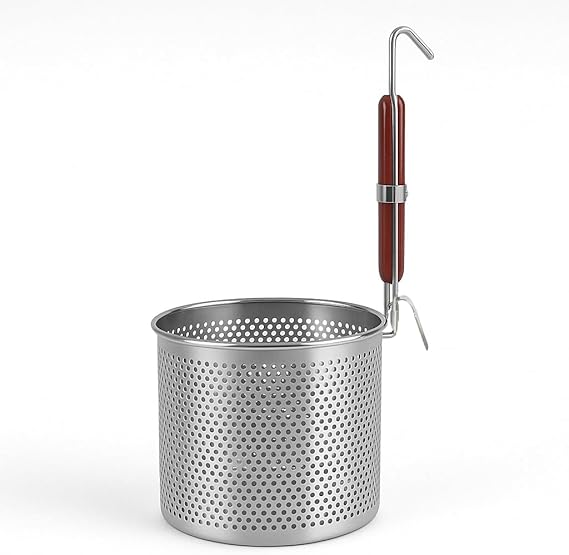 Amazon.com: Mesh Pasta Basket Food Strainer Insert For Pot, Colander ...