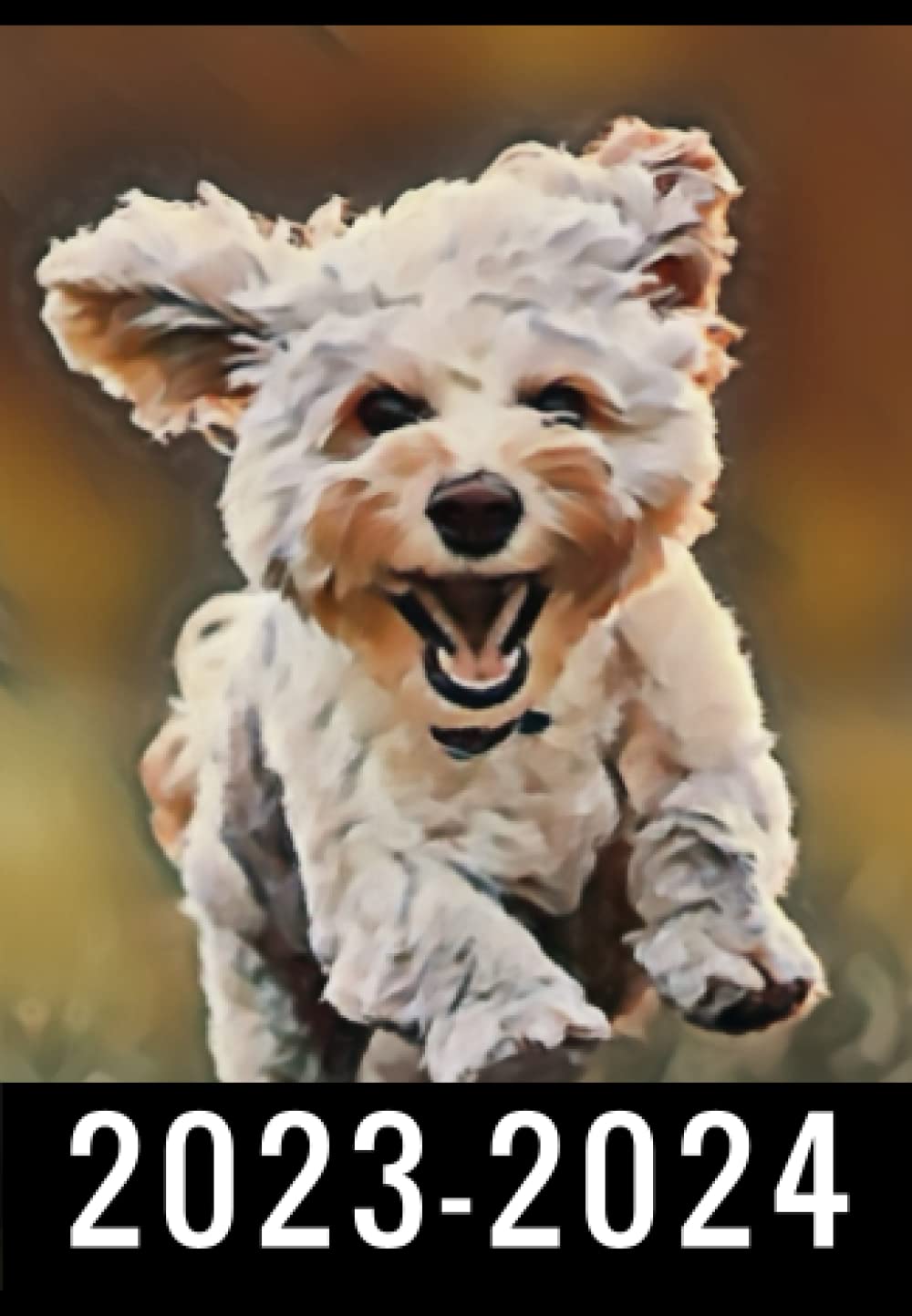 Cockapoo 2-Year 2023-2024 Pocket Planner: Monthly Calendar & Agenda ...