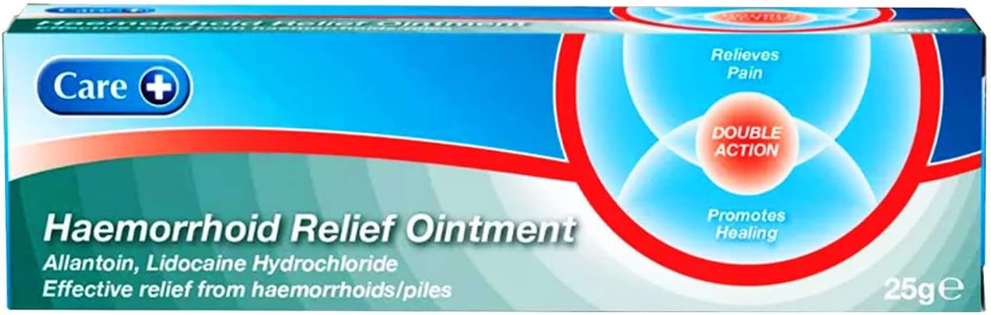 Care+ Haemorrhoid Relief Ointment 25g : Amazon.co.uk: Health & Personal ...