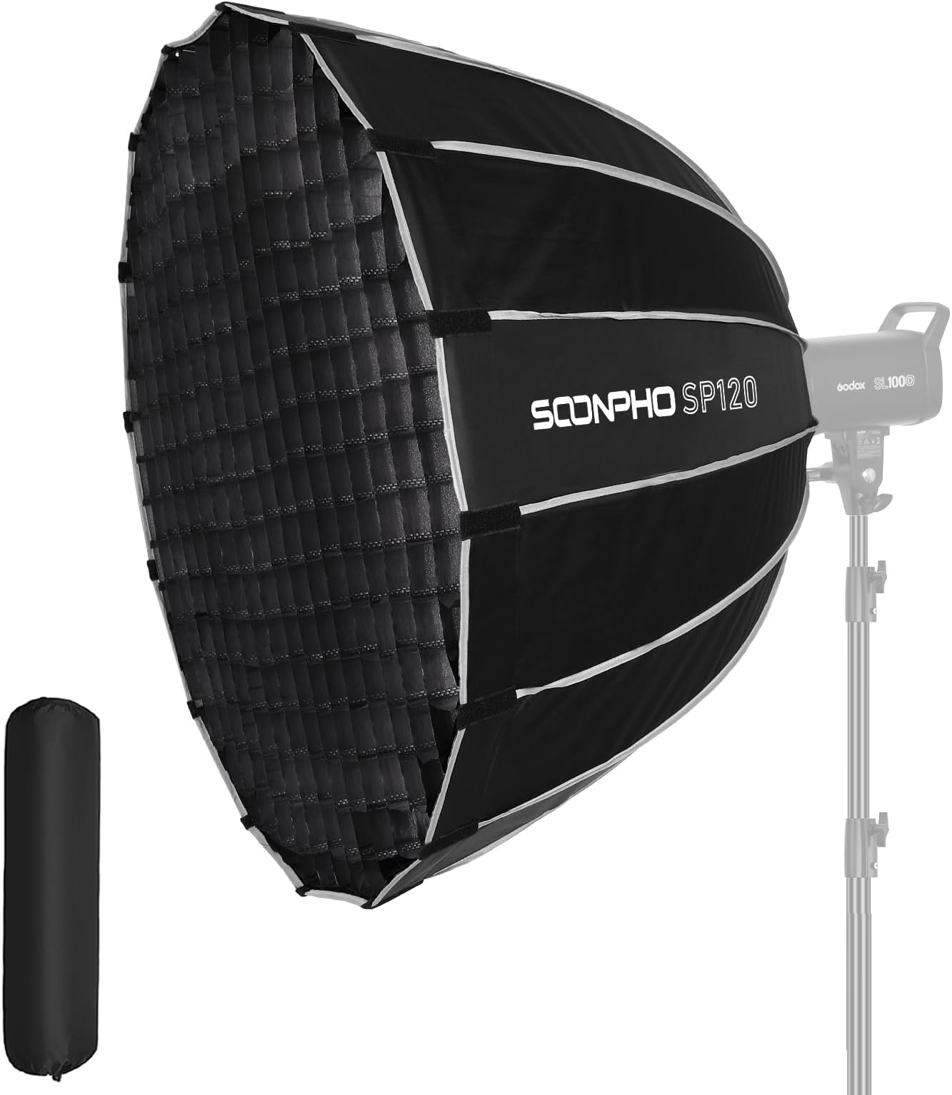 Amazon.com : Godox QR-P70T Quick Release Parabolic Softbox 27.6in 70cm ...