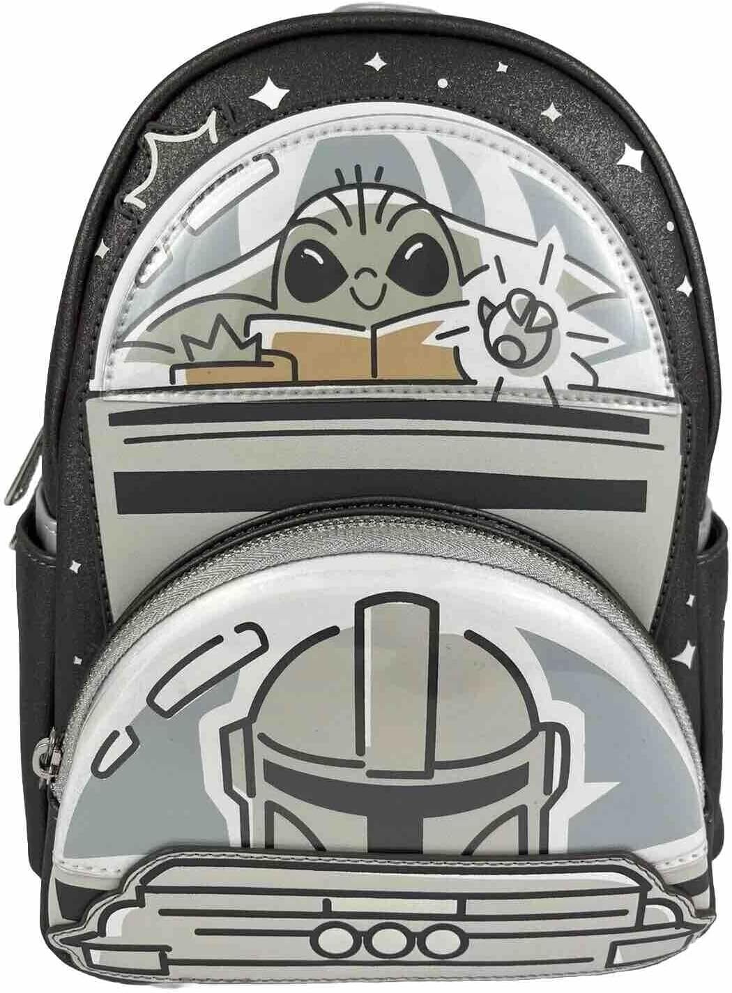 Amazon.com | Loungefly Disney Parks 2024 Mandalorian Grogu Mini ...