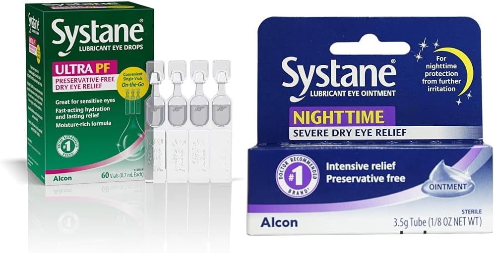 Amazon.com: Systane Ultra Lubricant Eye Drops, 60 Count (Pack of 1 ...