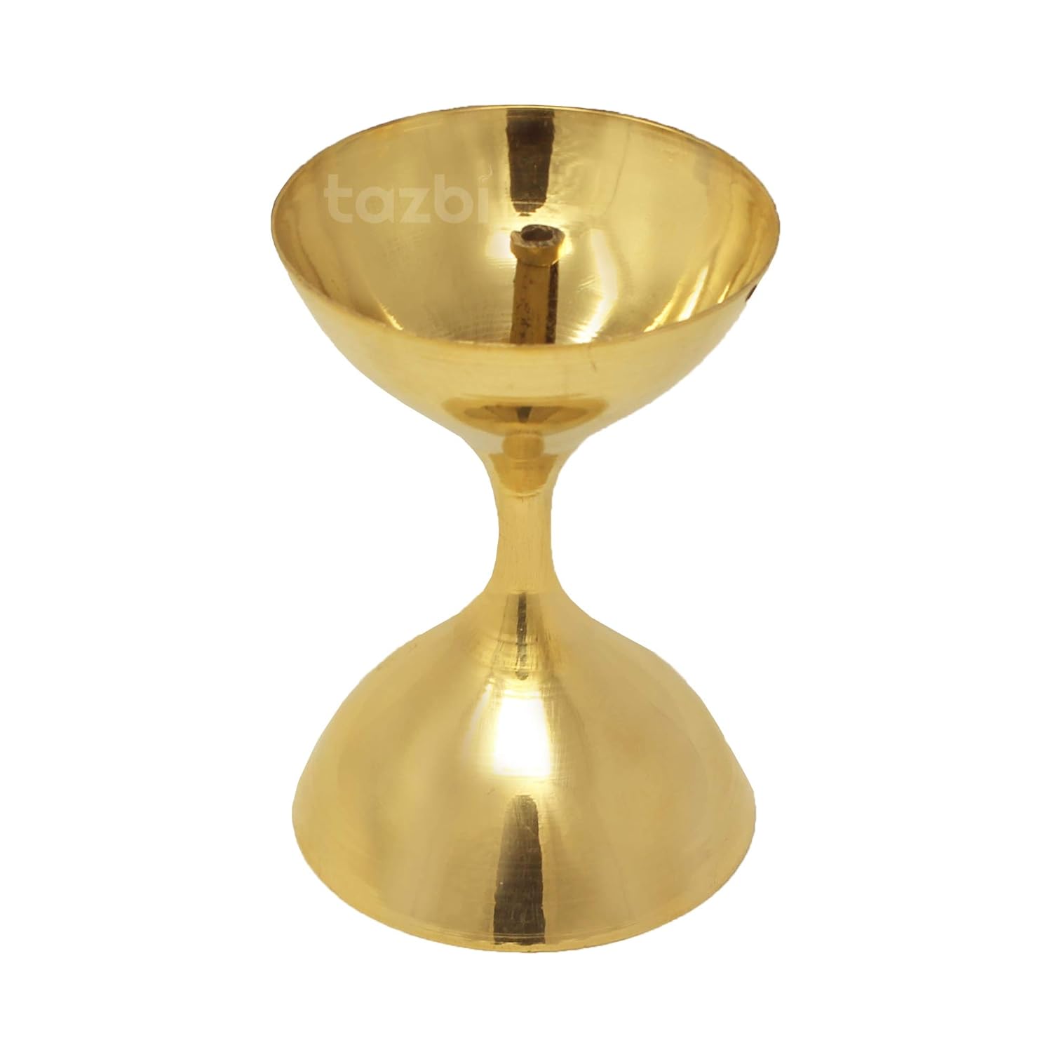 Buy TAZBI Brass Akhand Deep/Samai Deep/ Pyali Deep Diya (Non Detachable ...