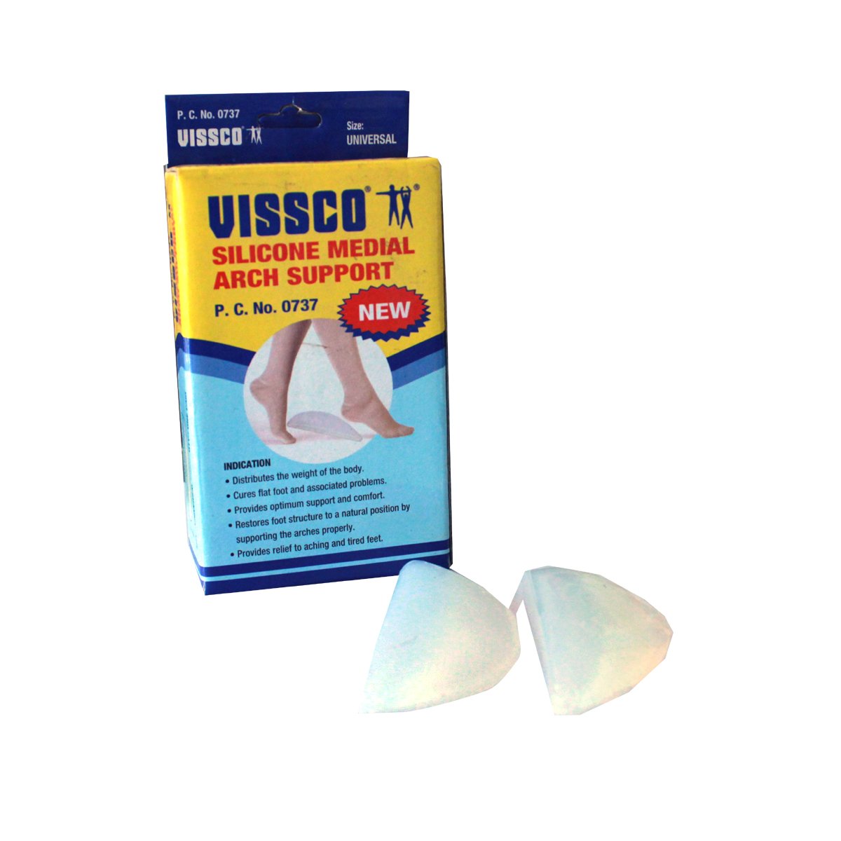 Vissco Universal Size Medial Arch Support : Amazon.in: Health ...