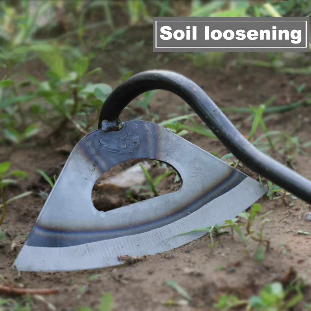 Snapklik.com : Mini Action Hoe Garden Tool,All-Steel Hardened Hollow ...