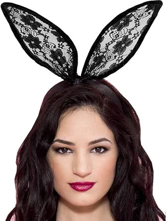 Amazon.co.jp: [Music Legs] レースのうさ耳カチューシャ バニーガール仮装キット 75002 : ホビー