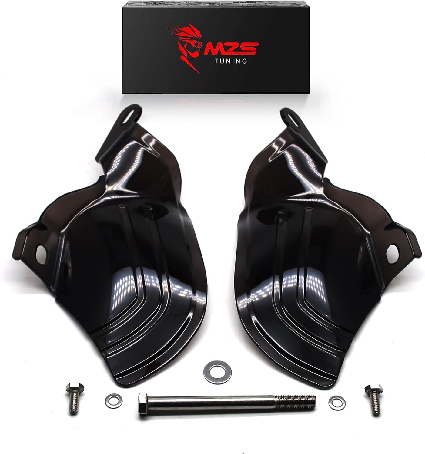 Amazon.com: MZS Mid Frame Air Deflector, 2018-2023 Heat Saddle Shield ...