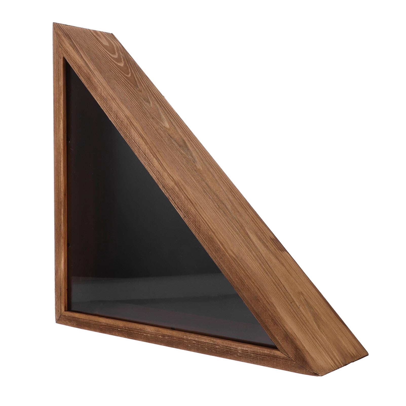Amazon.com - Sewroro American Flag Display Case Wood Triangle Flag ...
