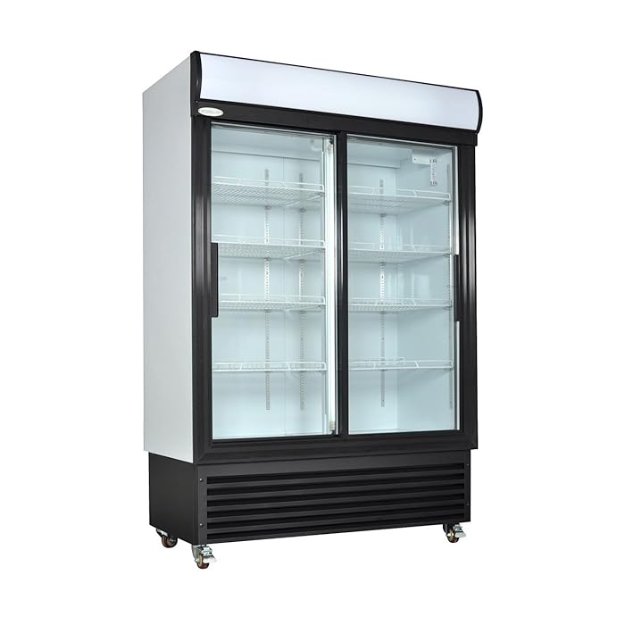 Buy Kool It KSM-42 Two 2 Glass Door Reach In Refrigerator / Cooler ...