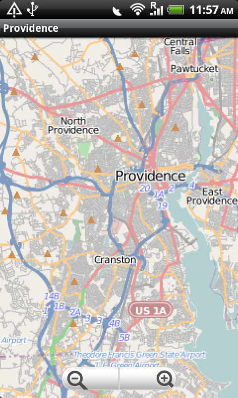 Providence Street Map - App on Amazon Appstore