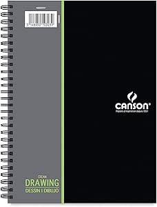 Amazon.com: Canson Artist Series Drawing Paper, Cream, Wirebound Pad, 5 ...