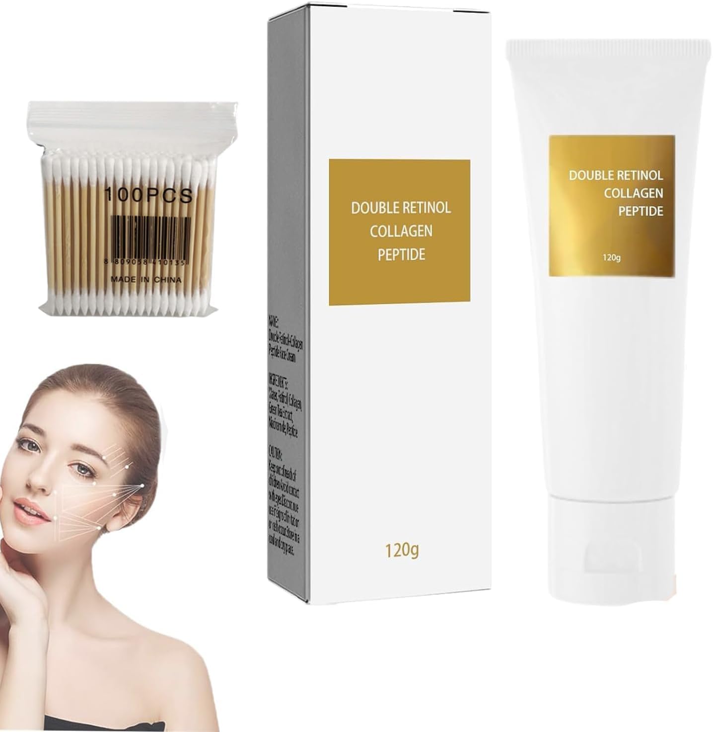 Amazon.com: Skip The Line Instant Wrinkle Eraser,Yqunkon Double Retinol ...