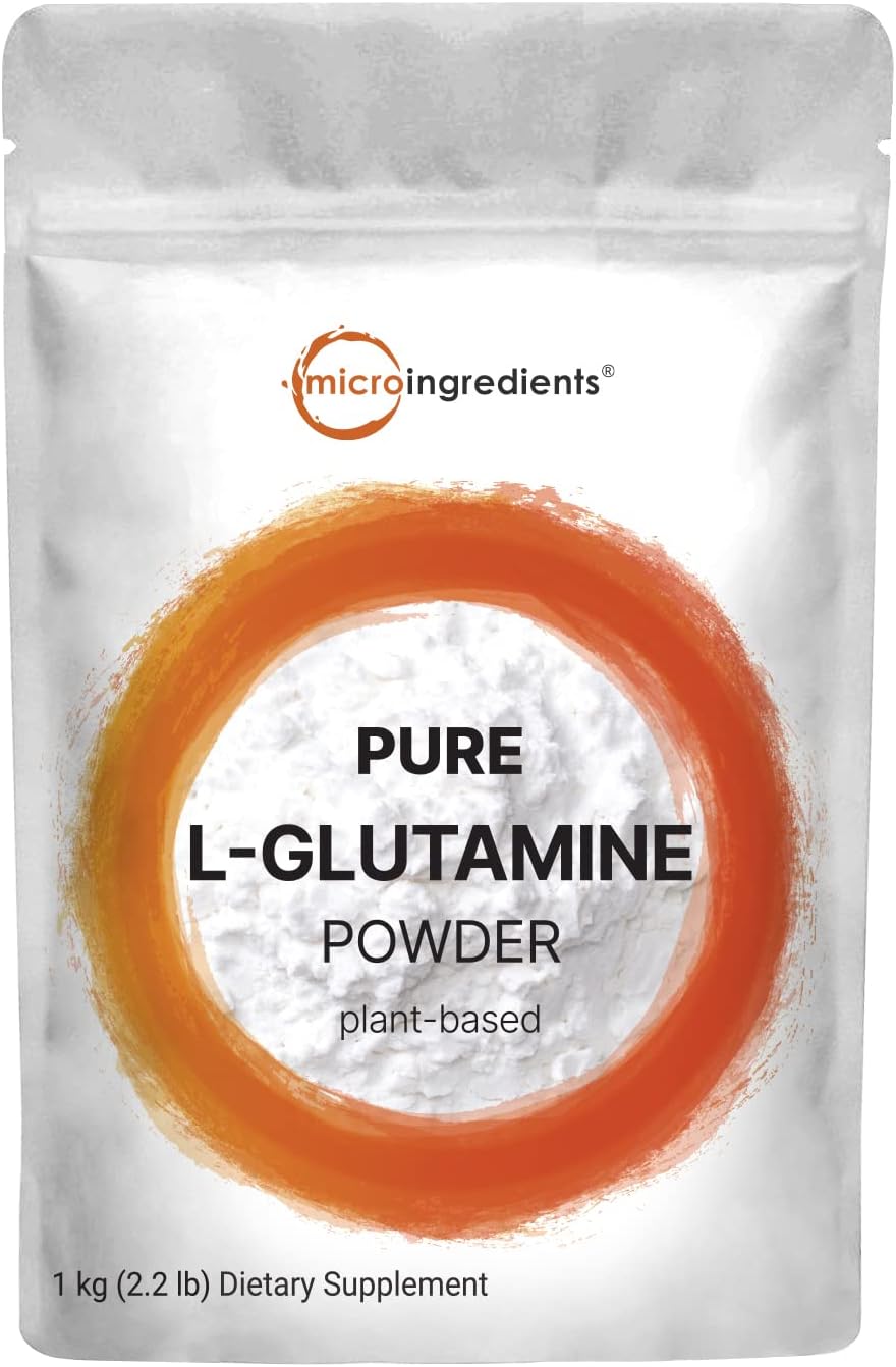 Amazon.com: L Glutamine Powder 1.1lbs (100 Servings of 5 Grams Each ...