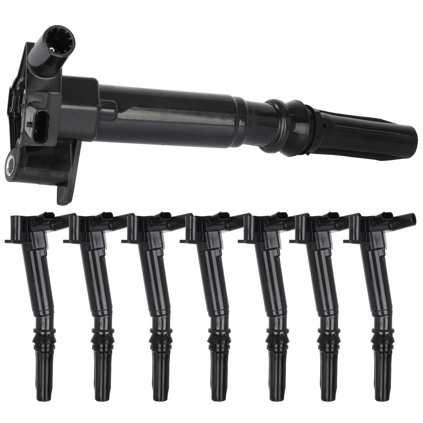 Amazon.com: ECCPP UF865 8 pcs ignition coils coil 2018 F-250 Super Duty ...