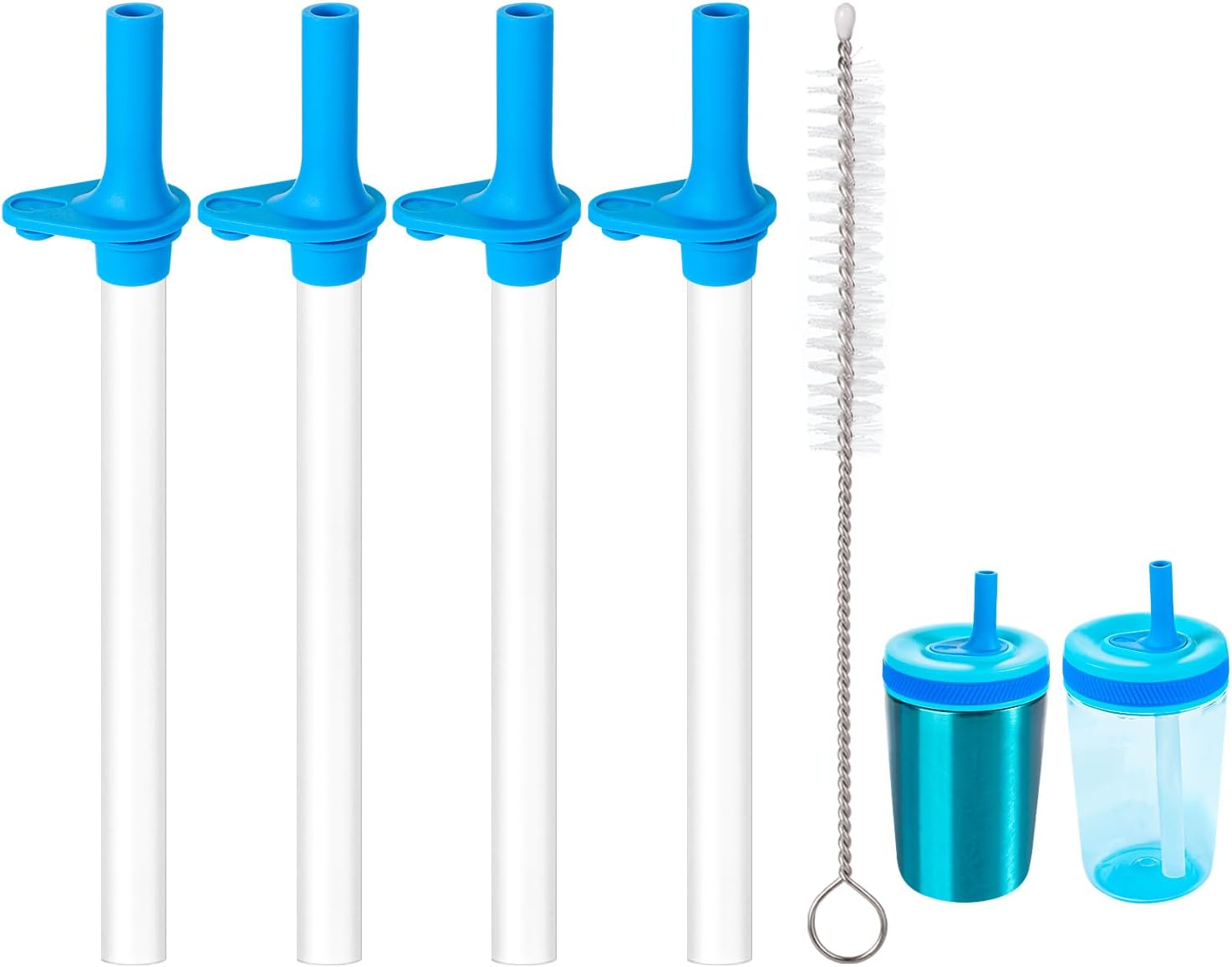 Amazon.com: KLOWOAH Replacement Straws and Bite Valve Compatible with ...