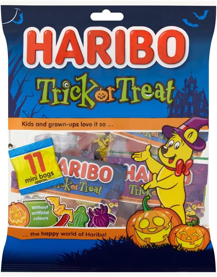 Haribo Haribo Trick or Treat Sweets Multibags 176 g : Amazon.co.uk: Grocery