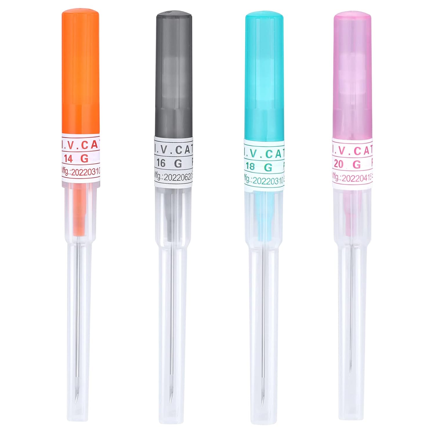Amazon.com: Xpircn Catheter Piercing Needles Mixed 14G 16G 18G 20G ...
