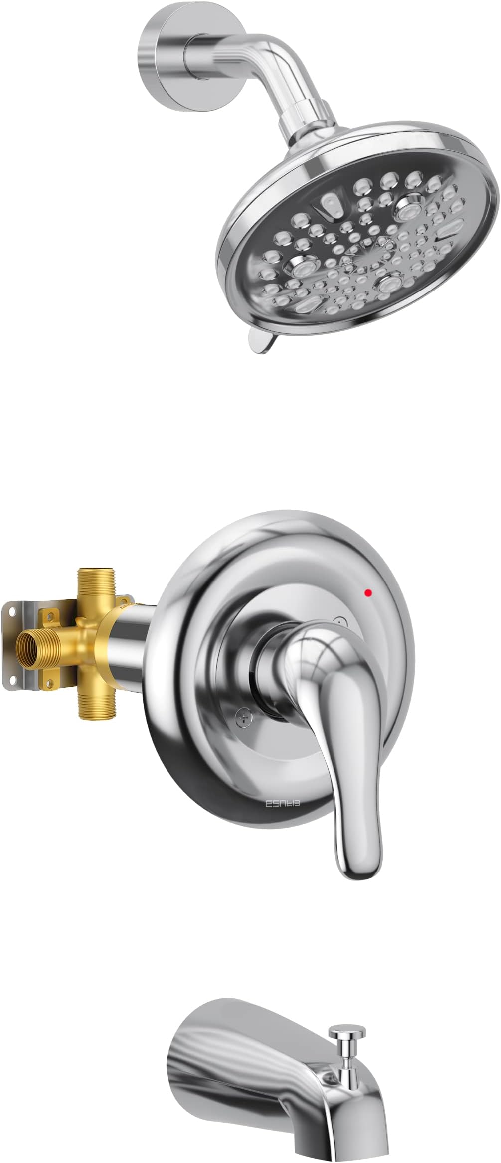 Amazon.com: Moen TL183EP Chateau válvula sólo para regadera/tina de ...