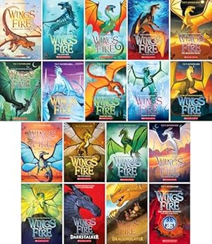 Wings of Fire Graphic Novels (9 Books) Series Set Graphix (Books 1-8 + Darkstalker): Tui T ...