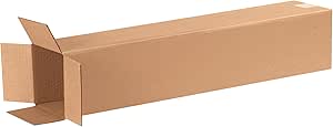 Amazon.com: ShipStation Tall Corrugated Boxes - Kraft Shipping Box ...