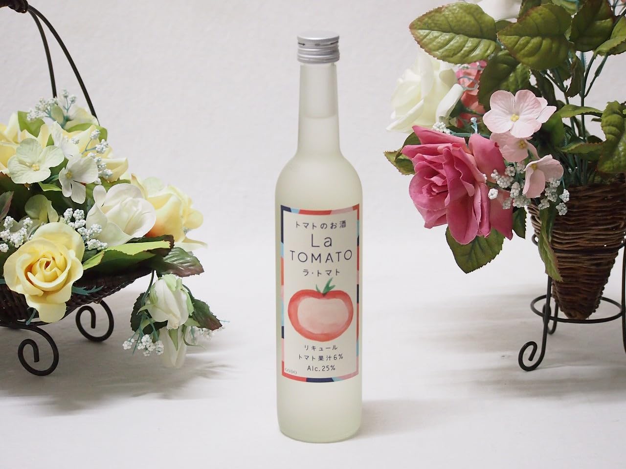 Amazon.co.jp: トマトのお酒 La TOMATO(ラ・トマト) 500ml×1本 : 食品・飲料・お酒