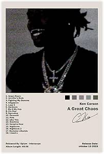 Amazon.com: Ken Album Carsonn Cover Canvas Posters Wall Art Decor Print ...