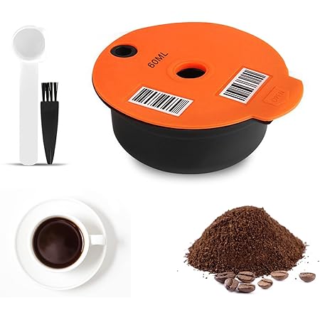 Reusable Tassimo Coffee Pods-220ML+Replacement Lid-200ML, BENFUCHEN ...