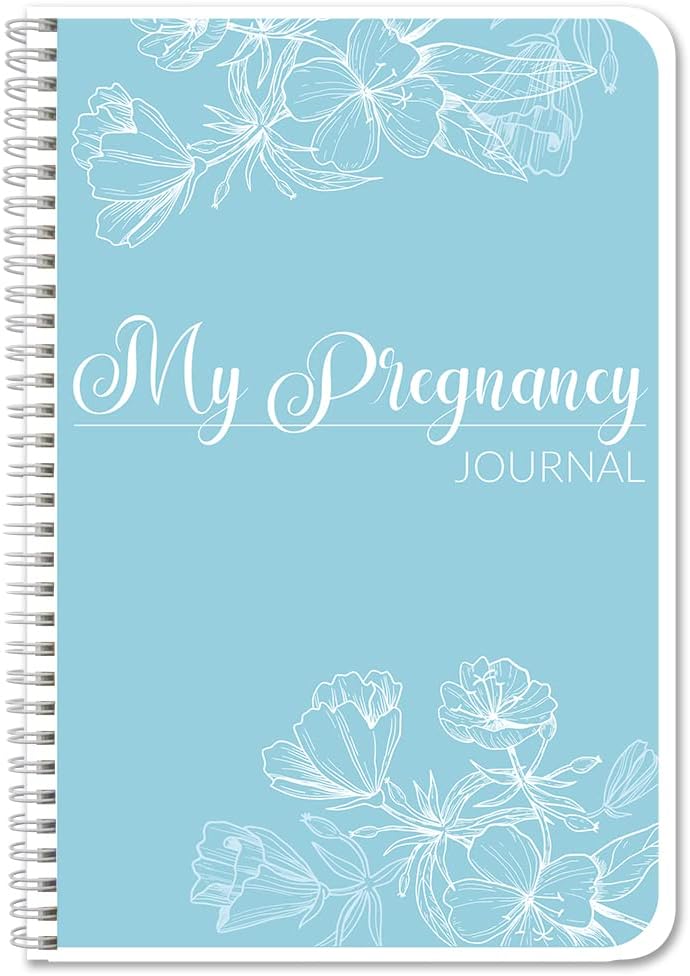 Amazon.com: BookFactory Pregnancy Journal/Pregnancy Tracking and Memory ...