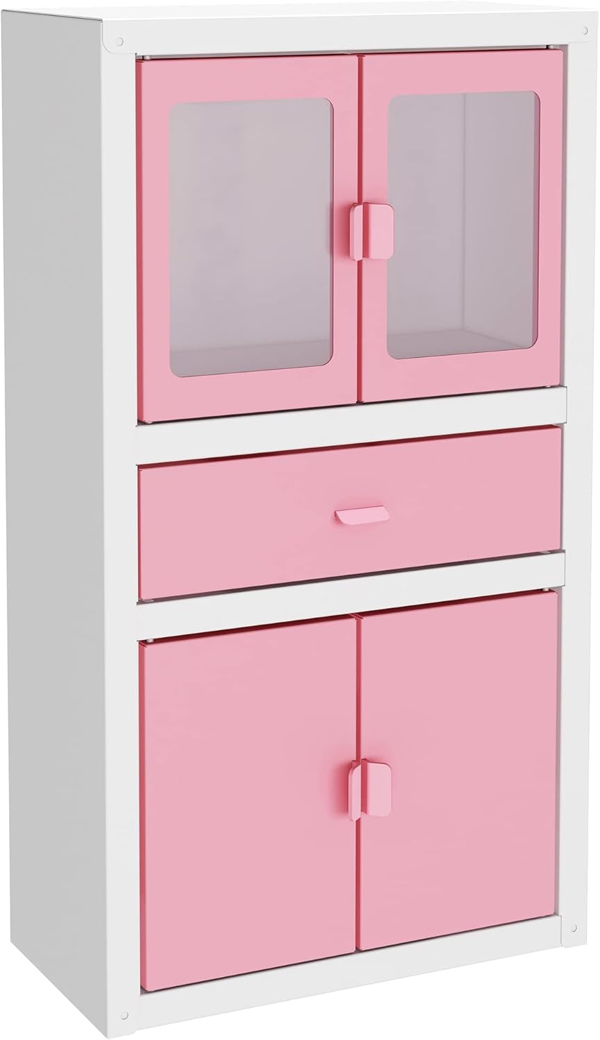 Amazon.com: MIOCASA Mini Metal Locker Collectible Doll Furniture Girl ...