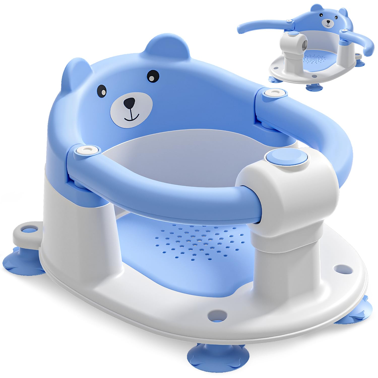 Amazon.com: Baby Bath Seat for Babies 6 Months & up, Non-Slip Toddler ...