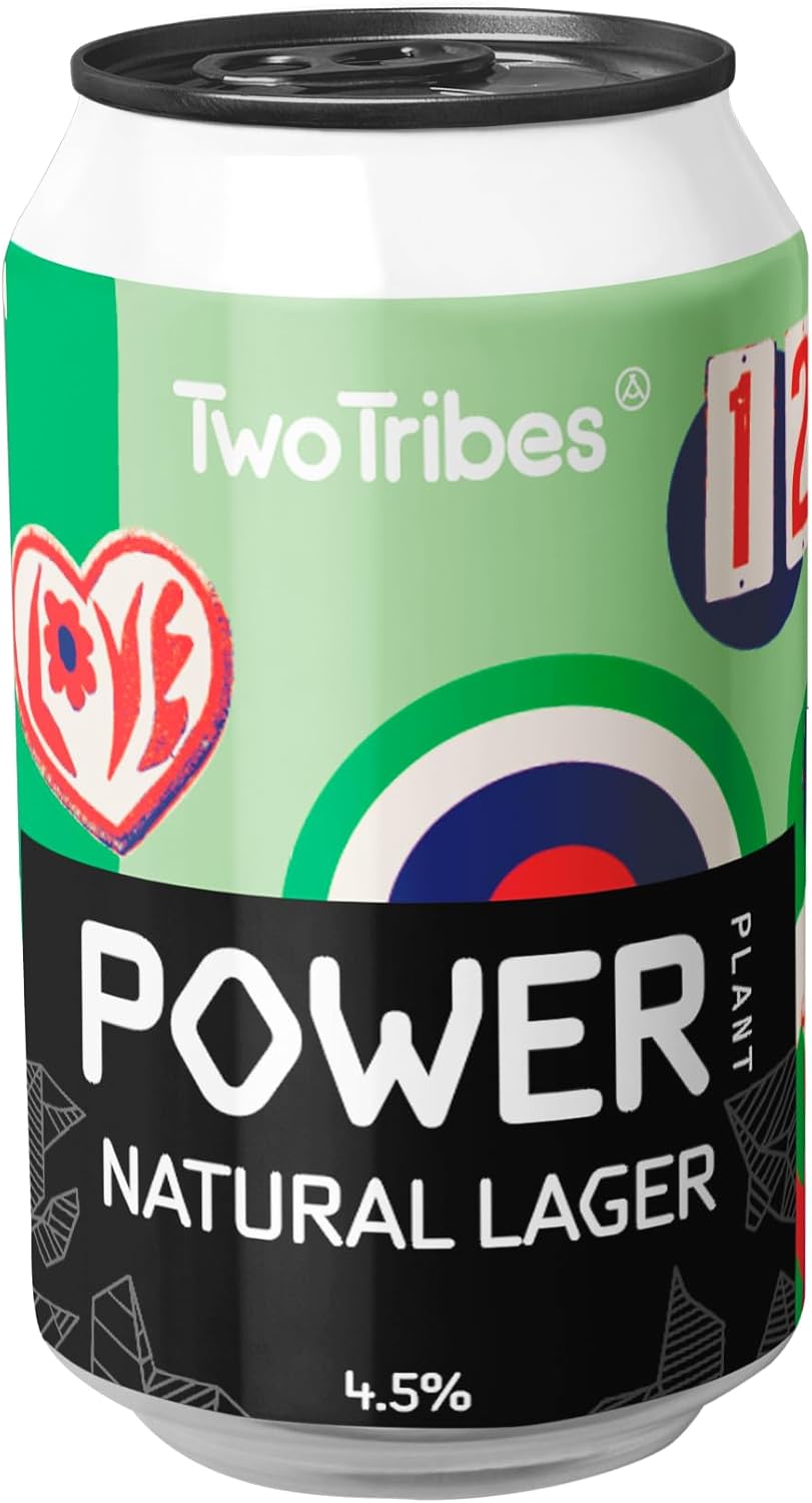 Two Tribes Power Plant Gluten Free Lager - 12x330ml Craft Beer Cans ...