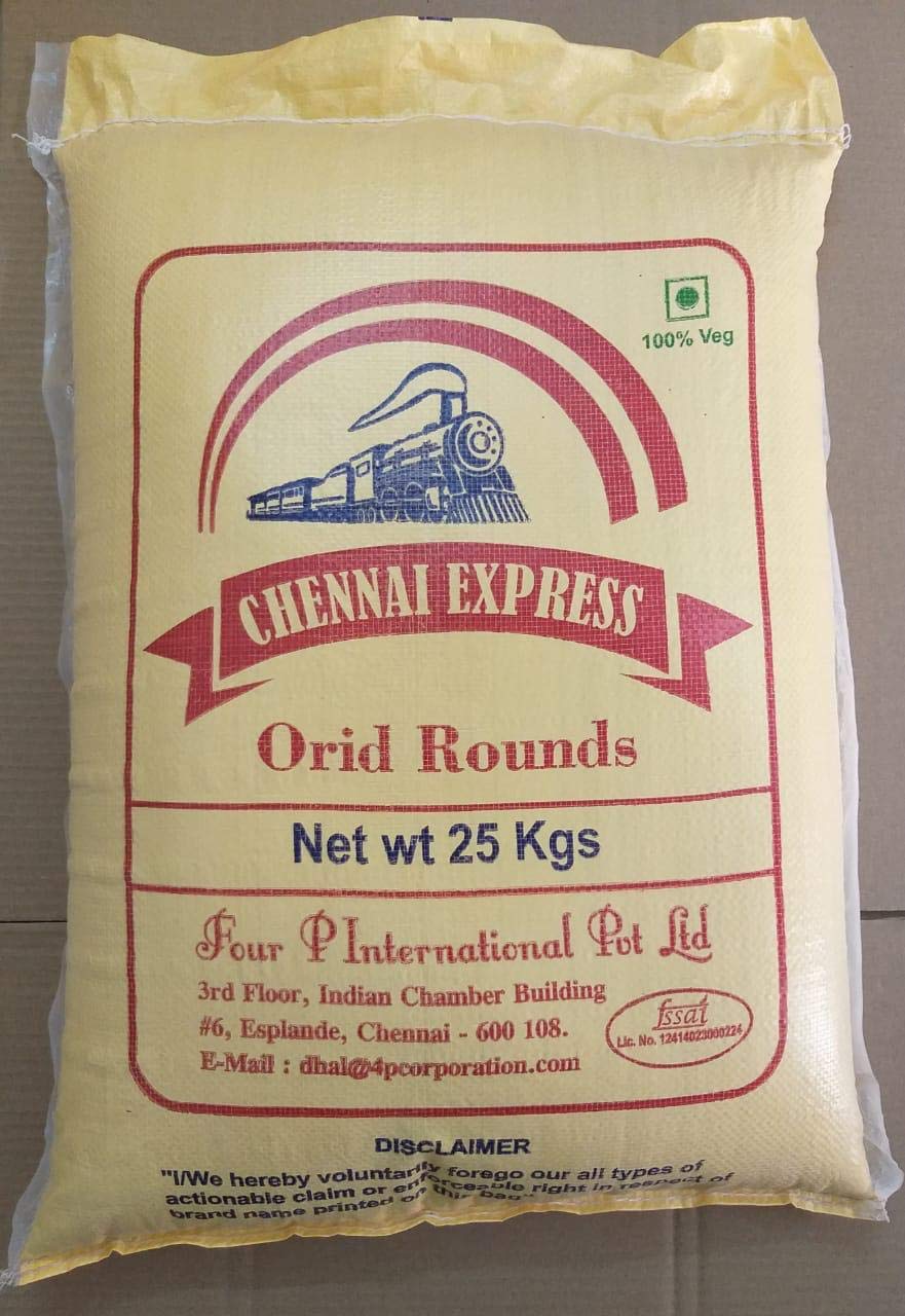 Chennai Express Orid Dhall (Urad Dal) Rounds - 25 kg pack : Amazon.in ...