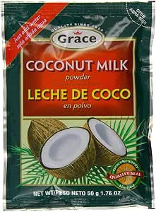 2 x Grace Coconut Milk Powder 12 x 50g : Amazon.co.uk: Grocery
