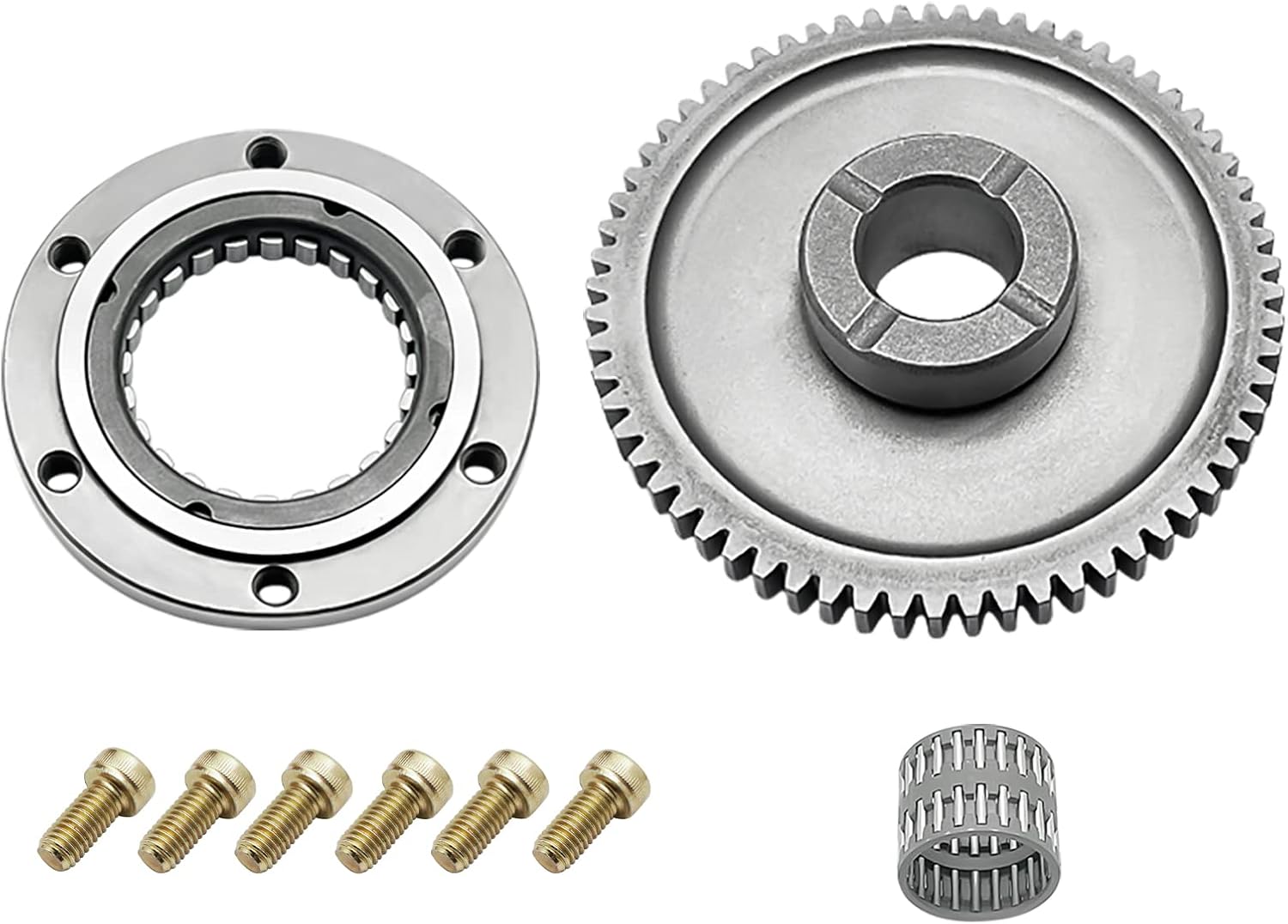Amazon.com: Starter Starting Clutch One Way Gear Bearing Gasket for ...