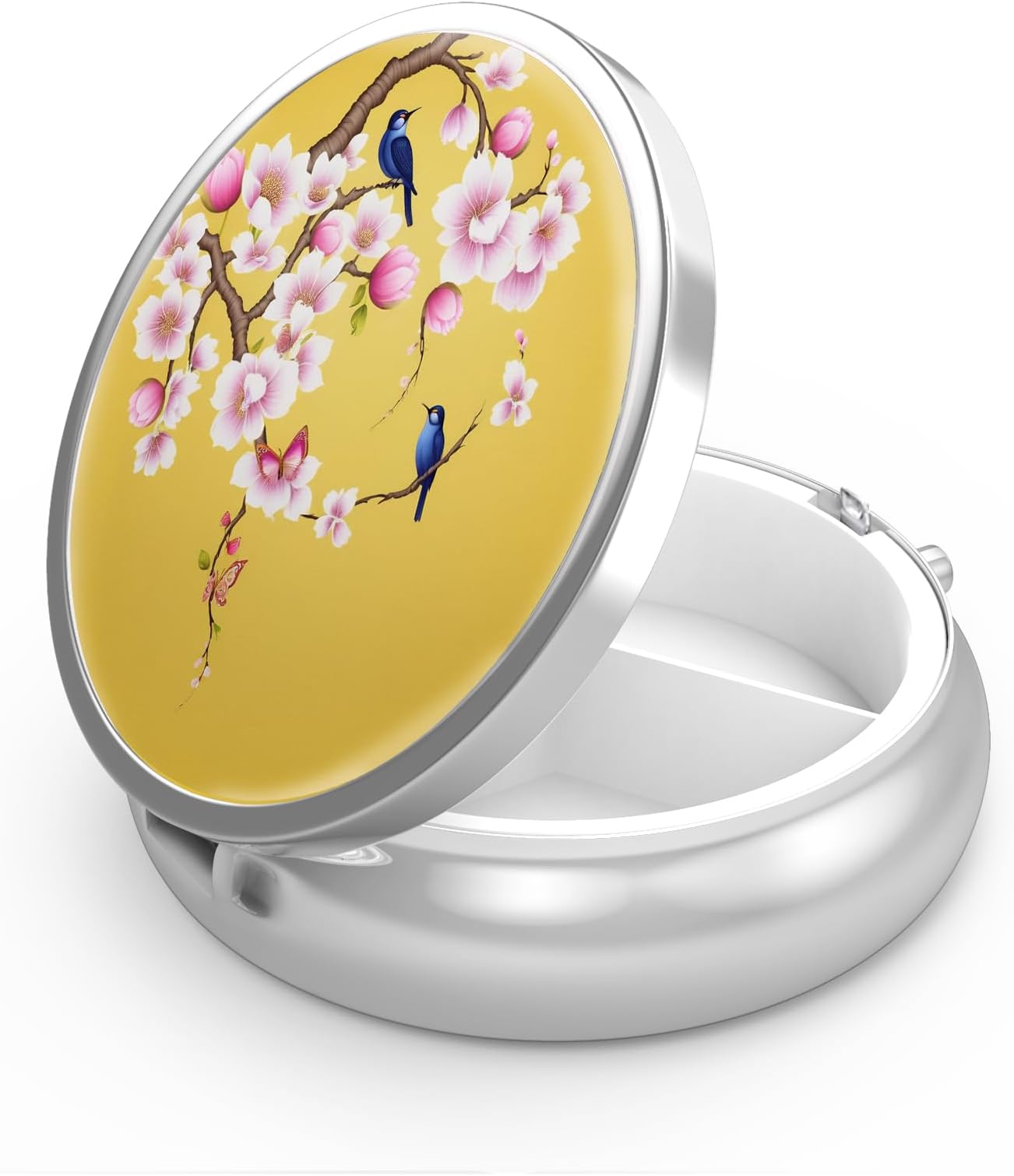 Amazon.com: Pill Box 3 Compartment Medicine Pill Case,Portable Pill Box ...