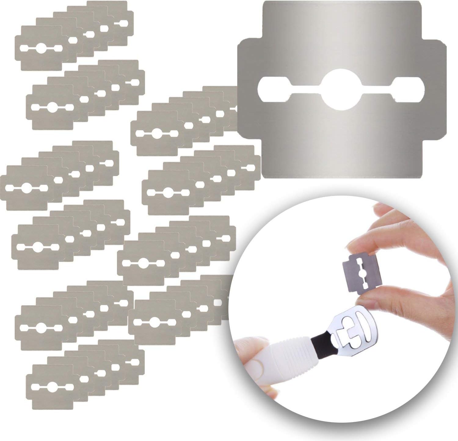 Amazon.com : 36 Pcs Callus Shaver for Feet Set, (1Stainless Foot File ...
