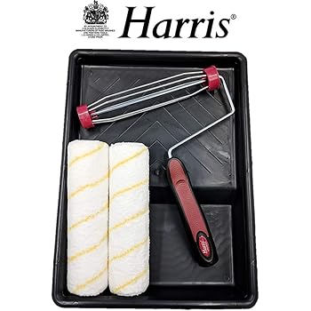 9" Paint Roller Set - Harris Premier 1.5" Pro Roller Frame with 2 ...