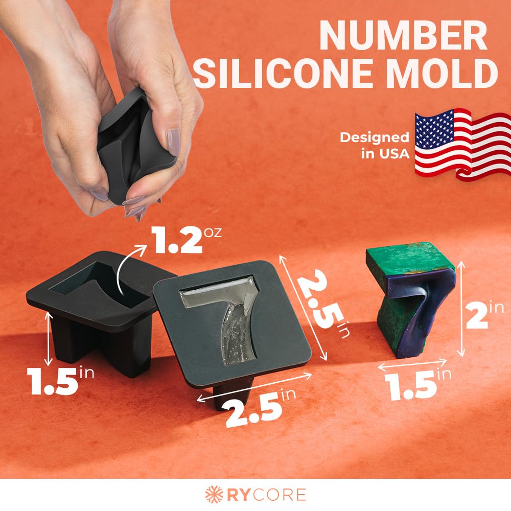 Snapklik.com : Silicone Number 7 Cake Mold For Baking Fancy Number ...