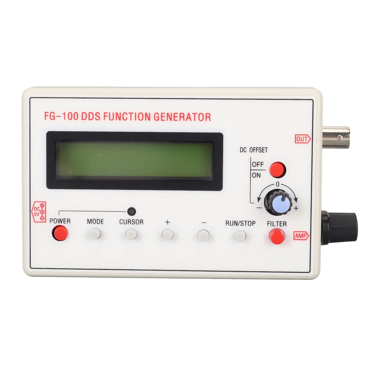 DDS Function Generator with Clear Display, Low Frequency Sine Square ...