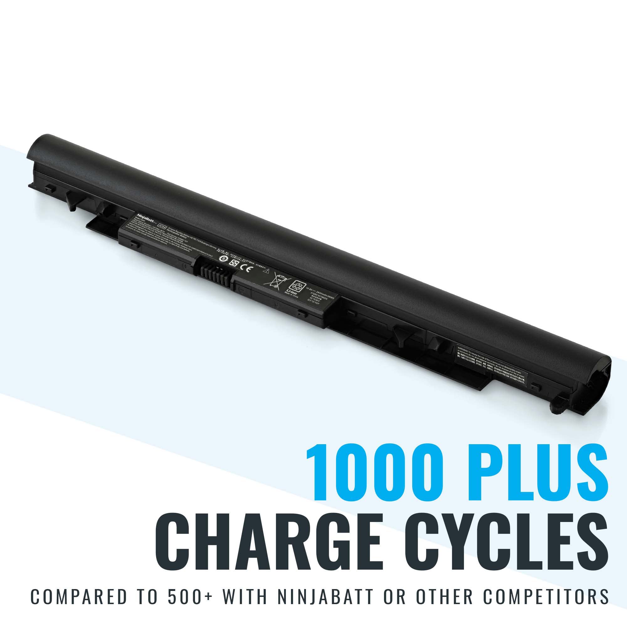 NinjaBatt Pro Battery for HP 919700-850 JC03 15-BS015DX 15-BS113DX 250 ...