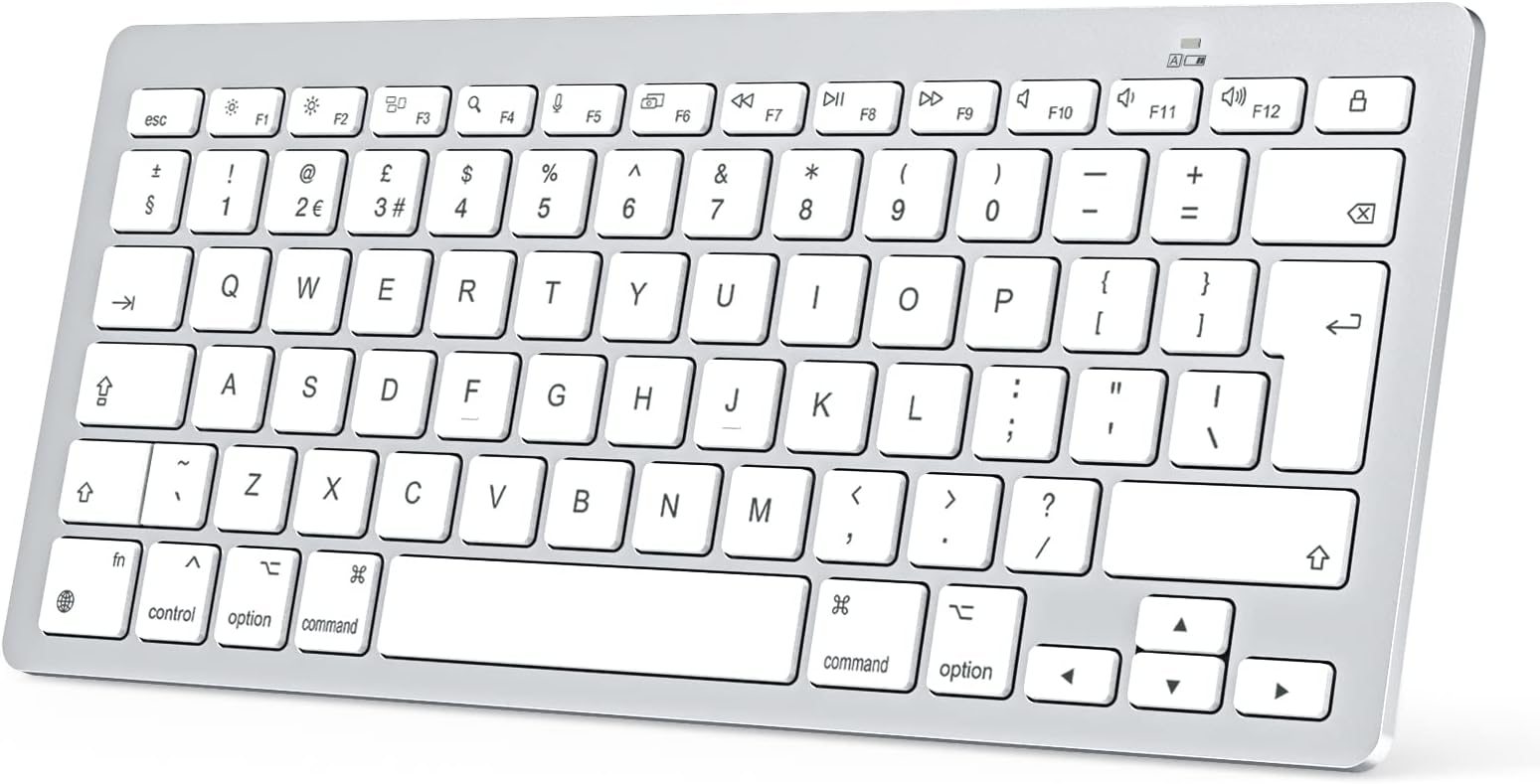 Apple Wireless Keyboard - UK Keyboard Layout (Renewed) : Amazon.co.uk ...