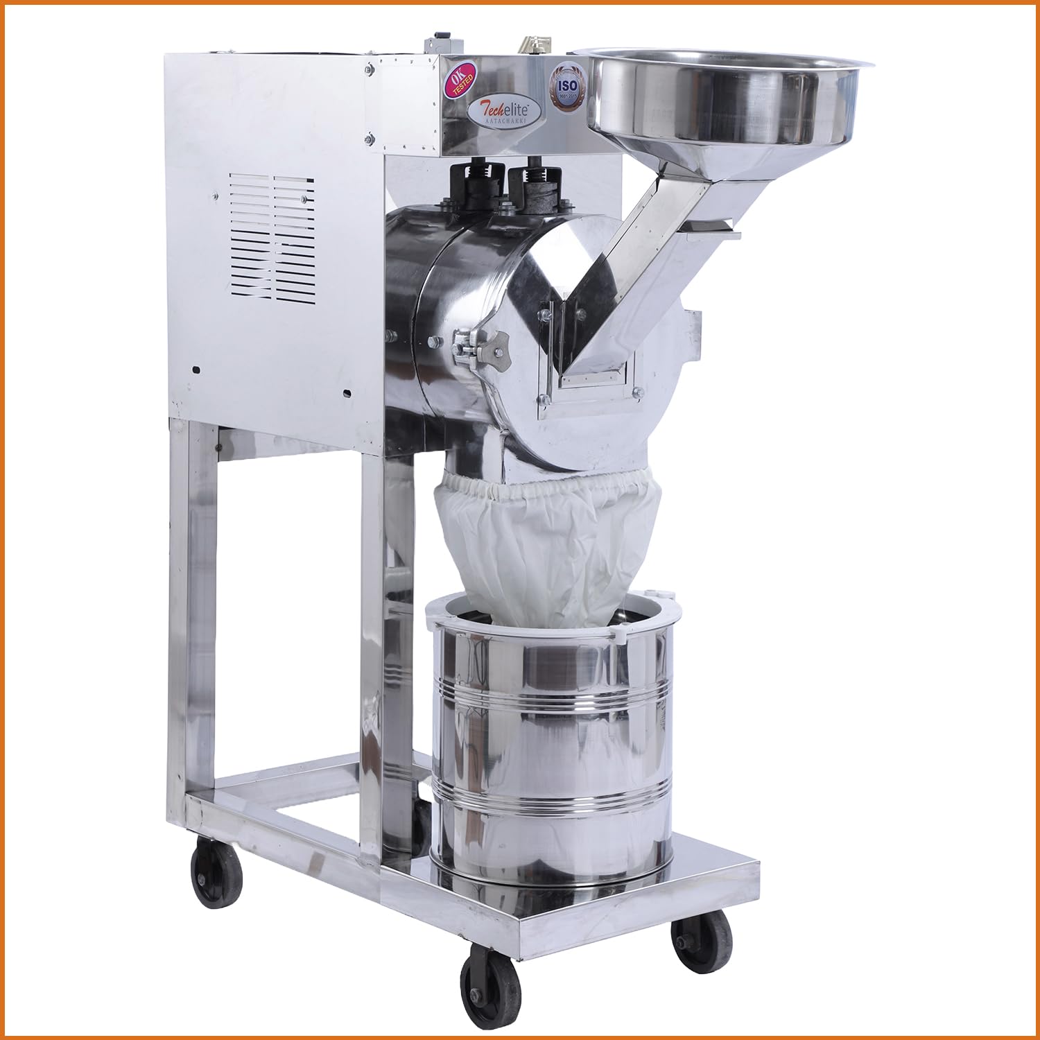 Techelite 3HP Pulverizer Machine for Commercial & Domestic Use 20-25 Kg ...