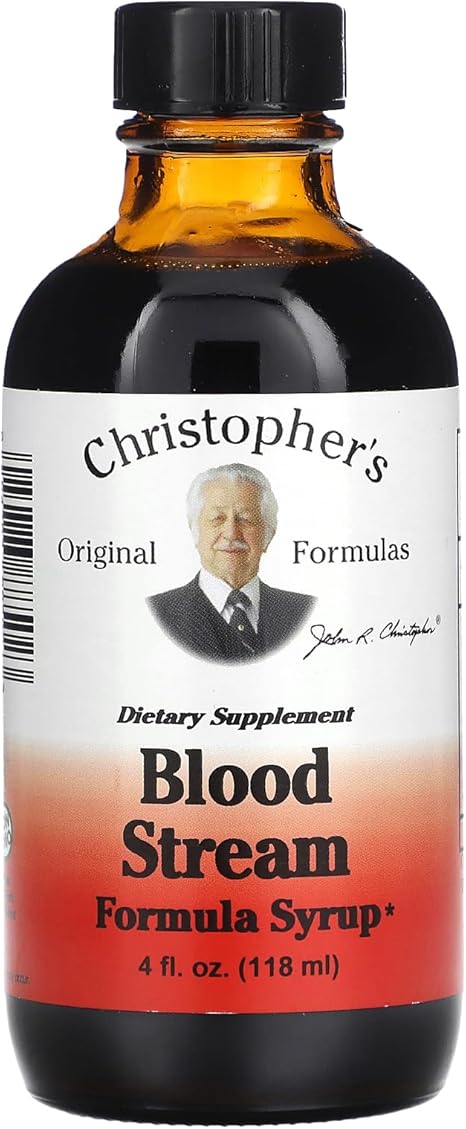 Dr. Christophers Formulas Blood Stream Formula Syrup, 4 oz (Pack of 1 ...