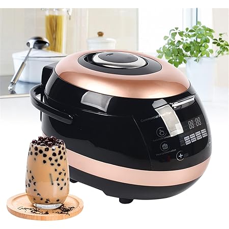 Amazon.com: Boba Cooker Boba Pot Commercial Fully Automatic Pearl Pot ...