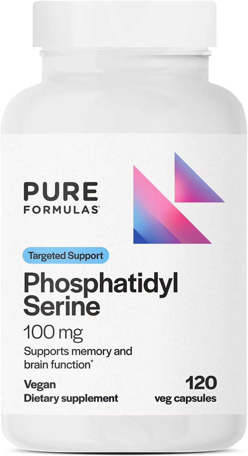 Amazon.com: PureFormulas Phosphatidyl Serine 100 mg - 120 VCaps ...
