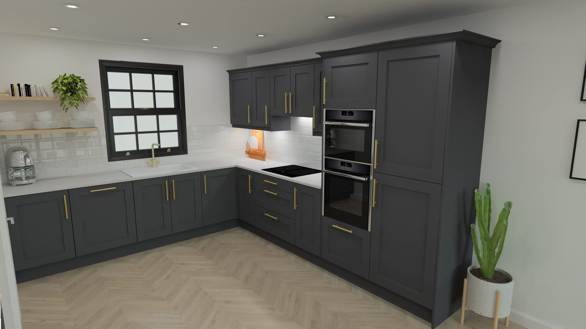 Graphite Kitchen Cabinets