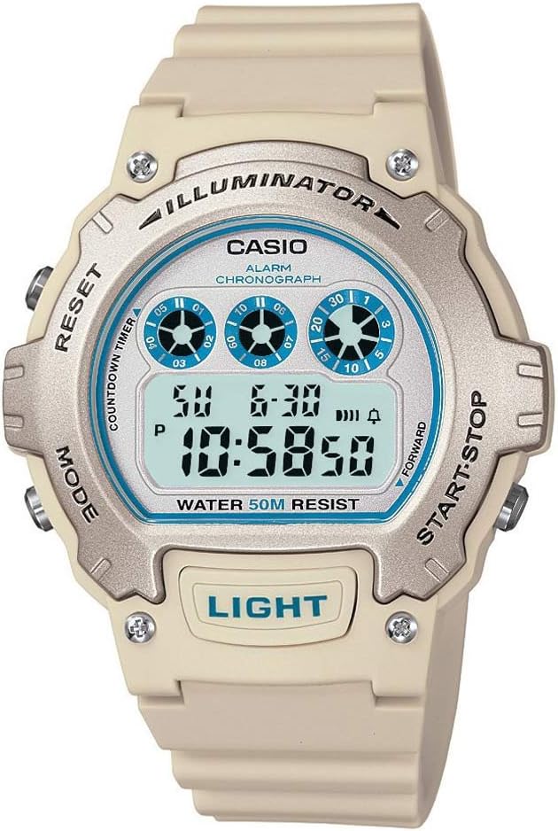 Casio Unisex W214-8AVCF Classic Watch Stone : Amazon.ca: Clothing ...